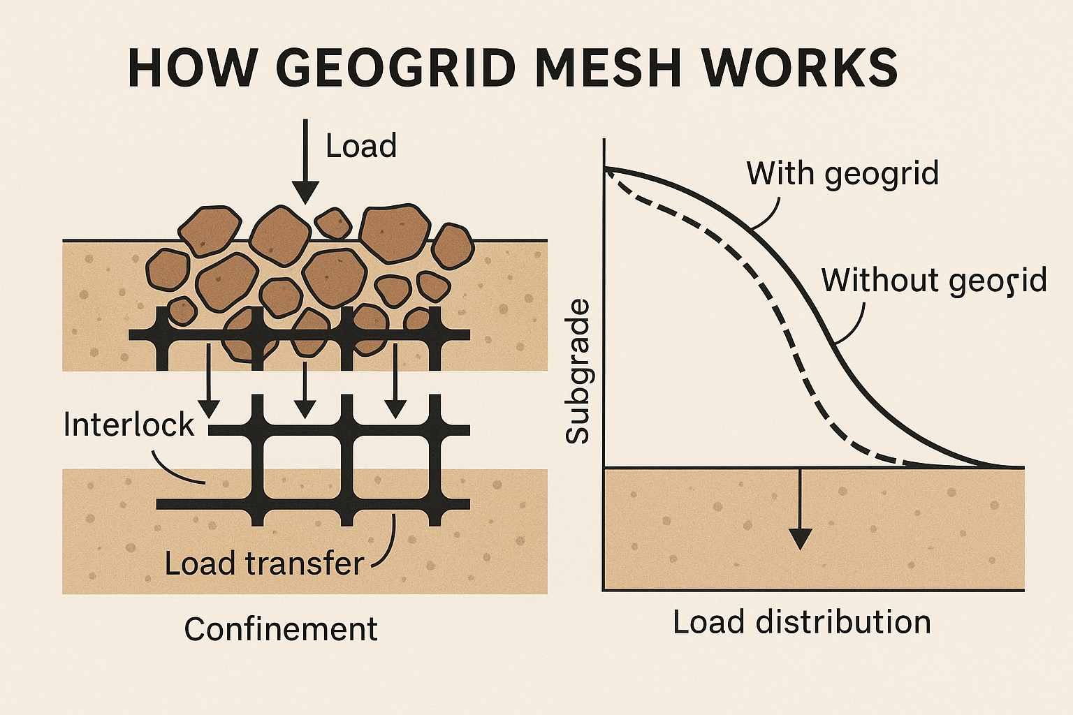 Geogrid Mesh: How Soil Reinforcement Improves Stability, Strength, and ...