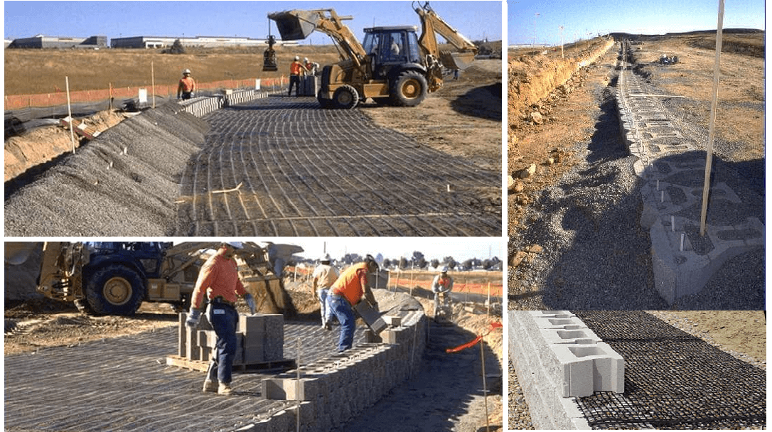 How to Build a Retaining Wall with Geogrid: Step-by-Step Guide by ...